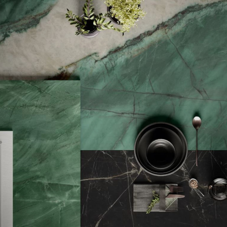 보타닉웨이브(Botanic Wave), 하이엔드 인테리어에 탁월한 선택이 될 석재, 천연 흰녹색 대리석 (퀄사이트) : 네이버 블로그