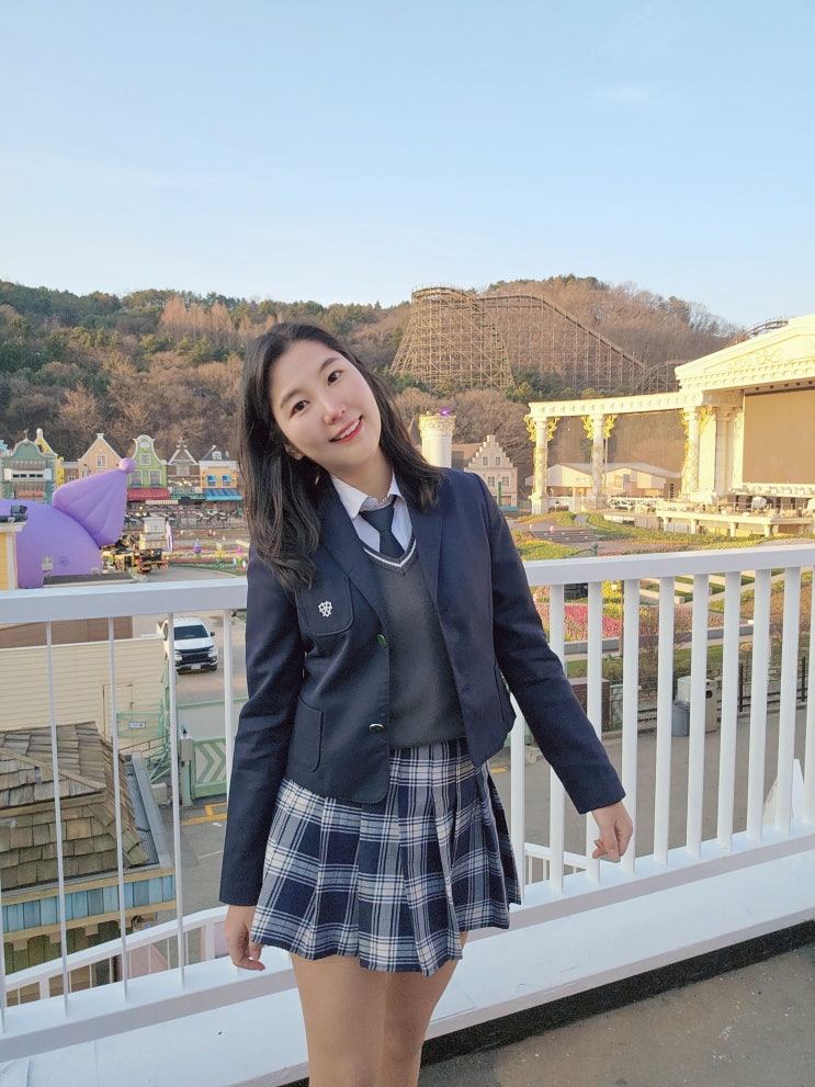 에버랜드 교복몰 24시간 반납 무한피팅 꿀팁 가격 주차 뚜벅이 교복대여 총정리 네이버 블로그