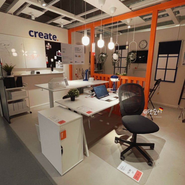 사무실 서재 책상꾸미기 인테리어 쇼룸에서 꿀팁 얻기 : 네이버 블로그