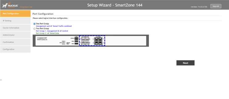 Ruckus SmartZone 144 초기 설정 : 네이버 블로그