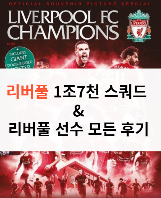 피파4fc온라인 17조 리버풀 스쿼드 And 리버풀 선수들 모든 후기 및 추천 찐 콥 네이버 블로그