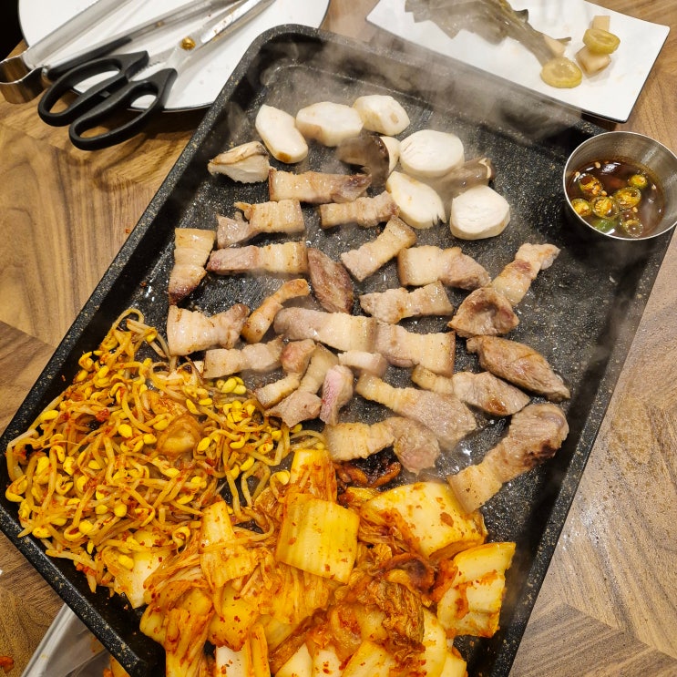 창원 상남동 고기집 정돈가 육즙 팡팡 터지는 오겹살 맛집 네이버 블로그