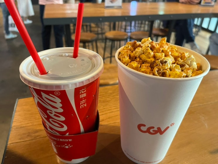 오리역CGV 상영관 안내, CGV 매점 메뉴 (CGV 콤보 종류) 2024/03 : 네이버 블로그
