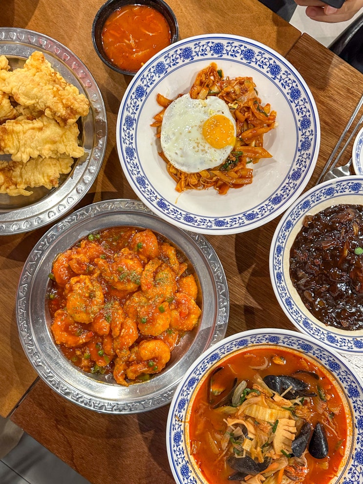 대구 수성구 맛집 회성각 중동직영점 탕수육은 여기 중국집이 찐맛집 네이버 블로그