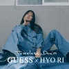 이효리 게스guess Timeless Denim 청바지 화보 패션여자 와이드 팬츠 스트레이트핏 청바지 데님 스커트