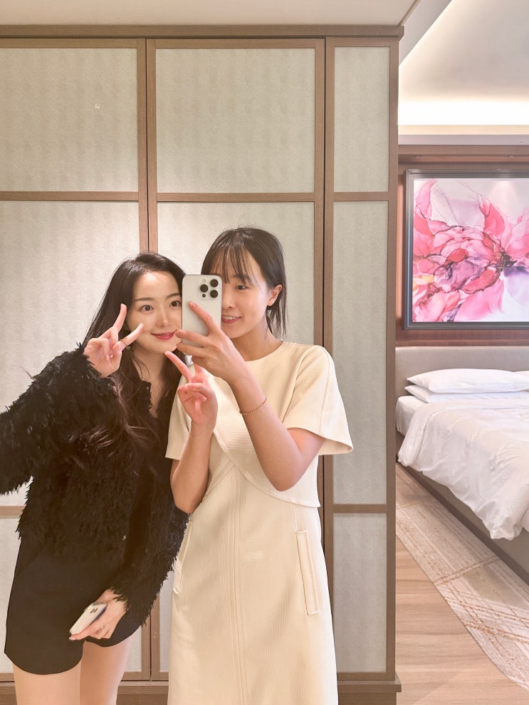 인스파이어 엔터테인먼트 리조트 선타워 비즈니스디럭스킹 체크인 웨이팅은 길었지만 오션뷰는 좋았다 네이버 블로그