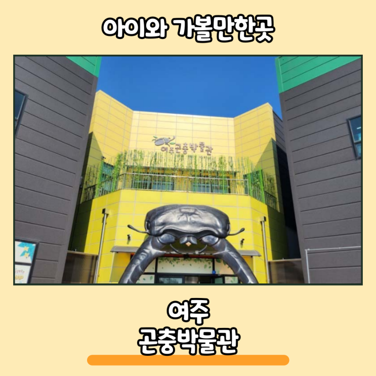 여주 곤충박물관 입장료 아이들과 네번째 방문하는 체험후기 네이버 블로그