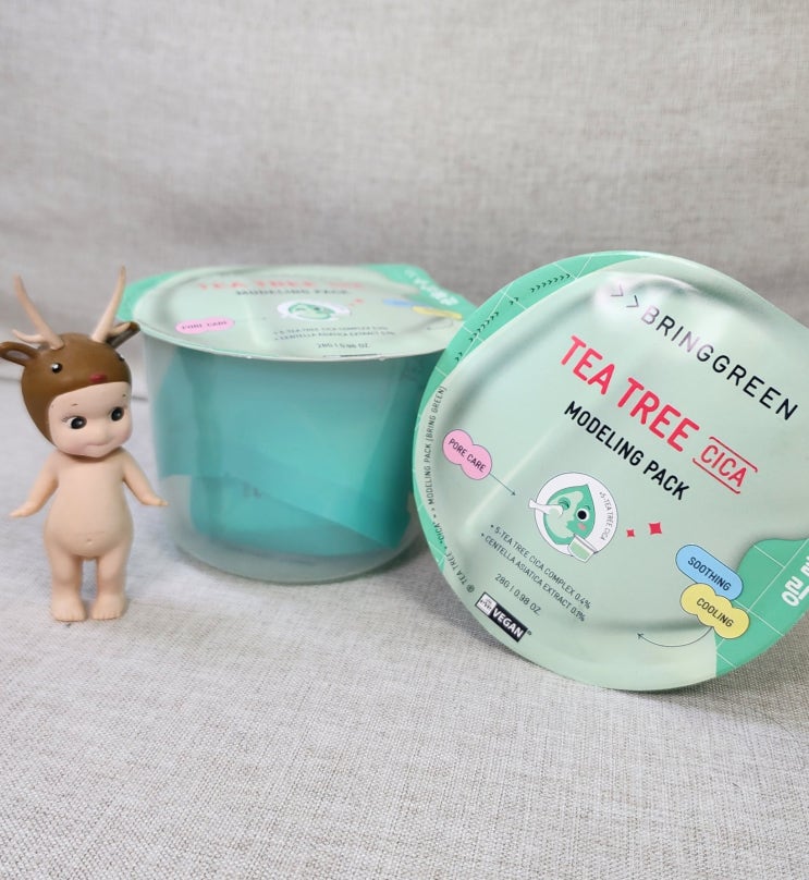 올리브영 추천 에스테틱팩 브링그린 모델링 팩 티트리 시카 네이버 블로그
