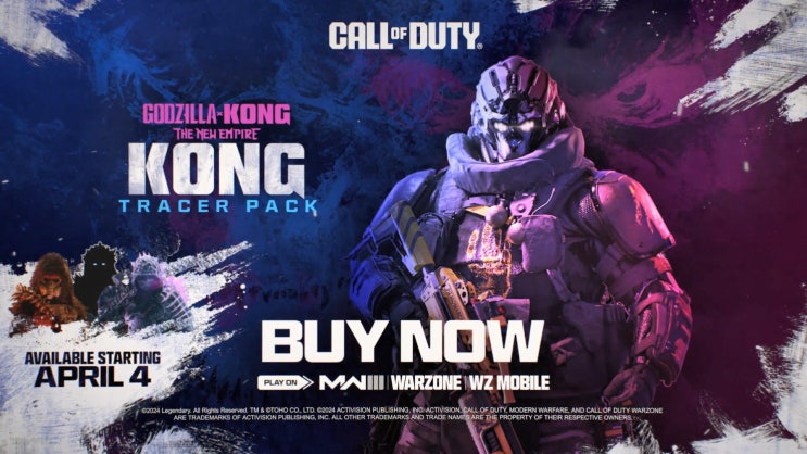 콜 오브 듀티: 모던 워페어 III | 워존 - 고질라 x 콩 번들 트레일러 : 네이버 블로그