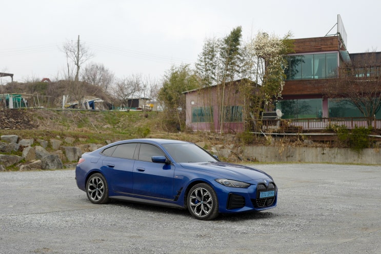 BMW i4 와 함께 하는 일상 근황, 대청조정지댐 카페 콤베 : 네이버 블로그