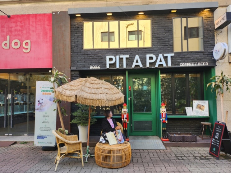 혜화 핏어팻(pit a pat) 북카페 다녀왔어요 : 네이버 블로그