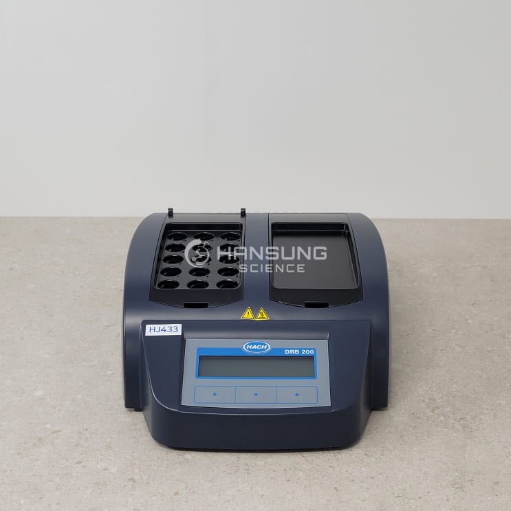 HACH DRB200 Single Reactor Heating Block , 전처리가열기 히팅블럭 (HJ433) : 네이버 블로그