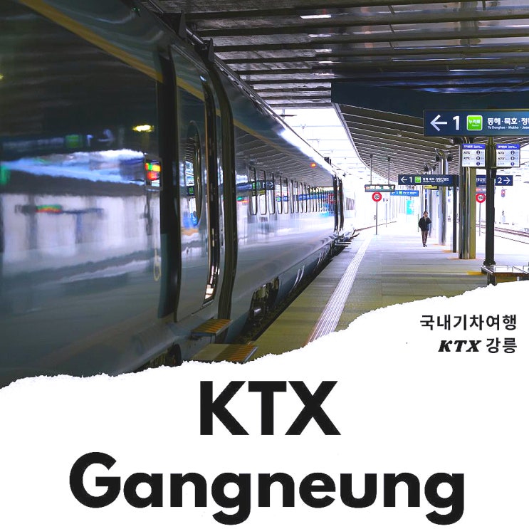 국내 기차여행 강릉 KTX 이음 후기 & KTX 20주년 이벤트 : 네이버 블로그