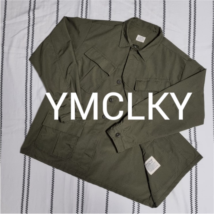 [아우터] ymclky 퍼티그자켓 구매 후기 l 가성비 정글 퍼티그 입문 추천 l 사이즈 아메카지 코디 팁 l 야상 실착 리뷰 : 네이버 블로그