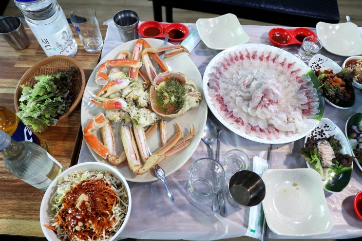 속초 대게 가성비 맛집 외옹치항 백승호횟집 푸짐해요 네이버 블로그