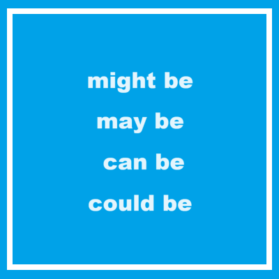 might be vs. may be vs. can be vs. could be : 네이버 블로그