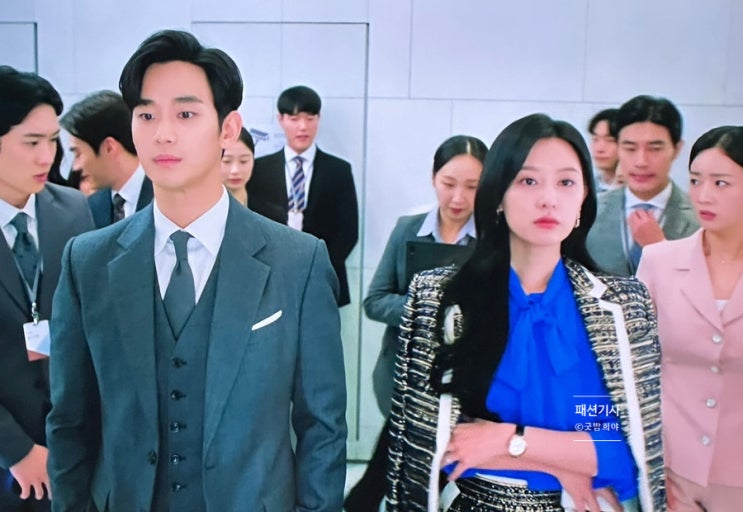 눈물의여왕7회 줄거리와 홍해인 옷 김지원패션 의상 발렌티노 발망 불가리 아보아보 네이버 블로그