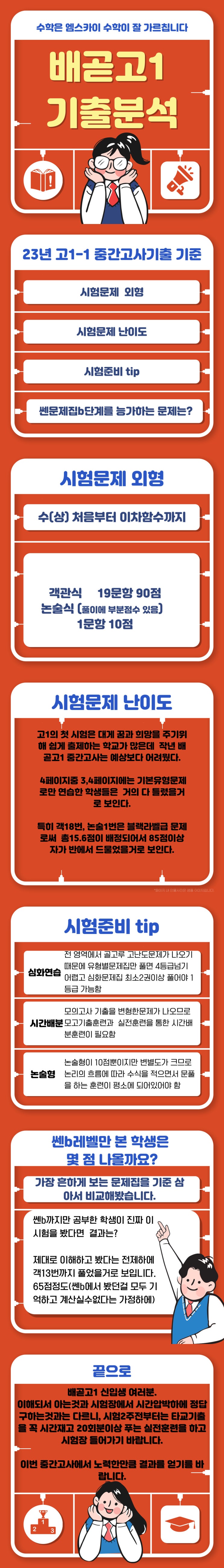 배곧 엠스카이수학에서 23년 배곧고등학교 수학 상 중간고사 수학기출을 분석해봤습니다 네이버 블로그
