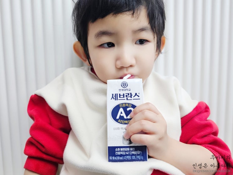 돌아기 생우유 아이가 잘먹는 연세 세브란스 전용목장 A2우유 D 네이버 블로그
