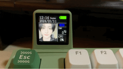[20240330/구매] EPOMAKER 에포메이커 RT100 95% 그린 | Epo Wisteria Switch 미니디스플레이 ...