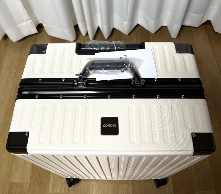 [캐리어] 코르딕스(CORDIX) 26인치 여행용 캐리어 구매 후기 (+파우치 9종 세트 리뷰) : 네이버 블로그