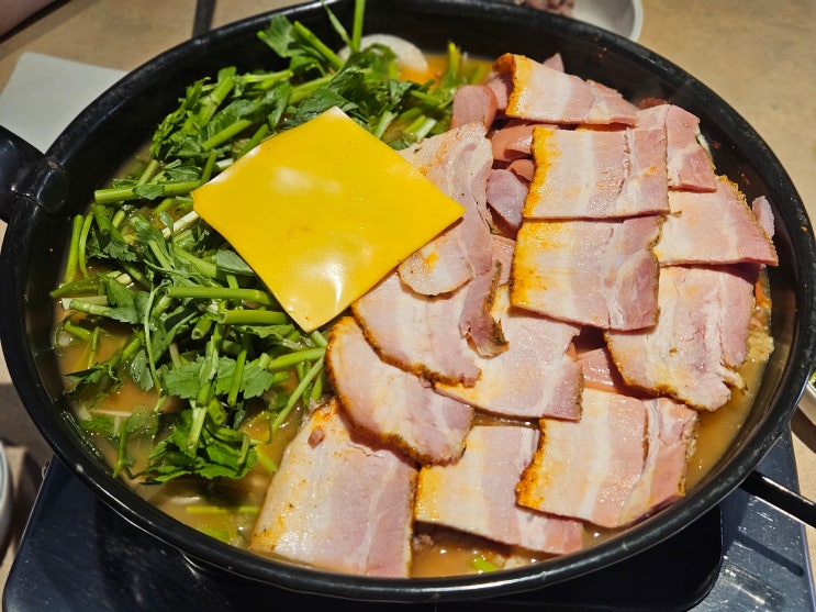 서초 신논현 남산터 신논현점 강남 24시간 찐 수제 햄 베이컨 부대찌개 맛집 내돈내산 솔직후기 네이버 블로그