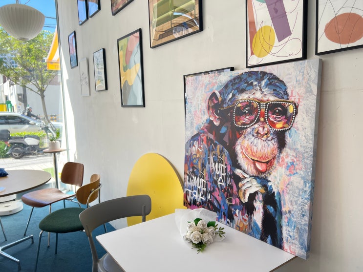 거실유화그림 사무실꾸미기 feat. 대형팝아트 아트스테이션 : 네이버 블로그