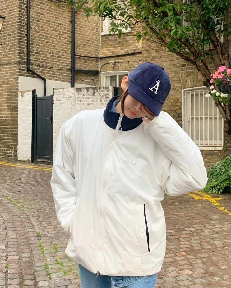 강민경 & 이청아 자켓 따라입고 싶은 휠라 경량패딩 스포티룩 : 네이버 블로그