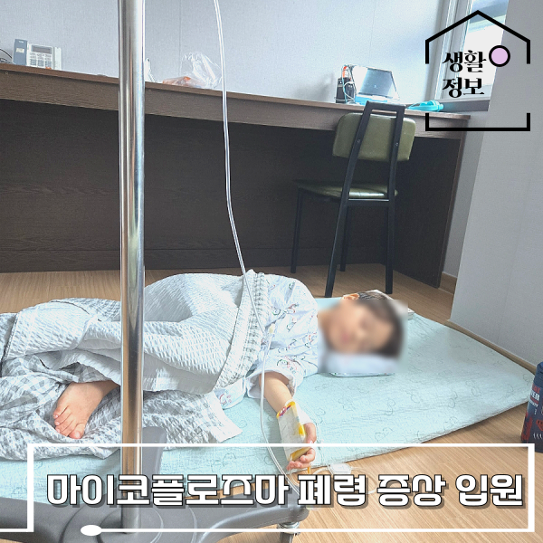마이코플라즈마 폐렴 증상 울산 아이마음아동병원 입원 1인실 네이버 블로그