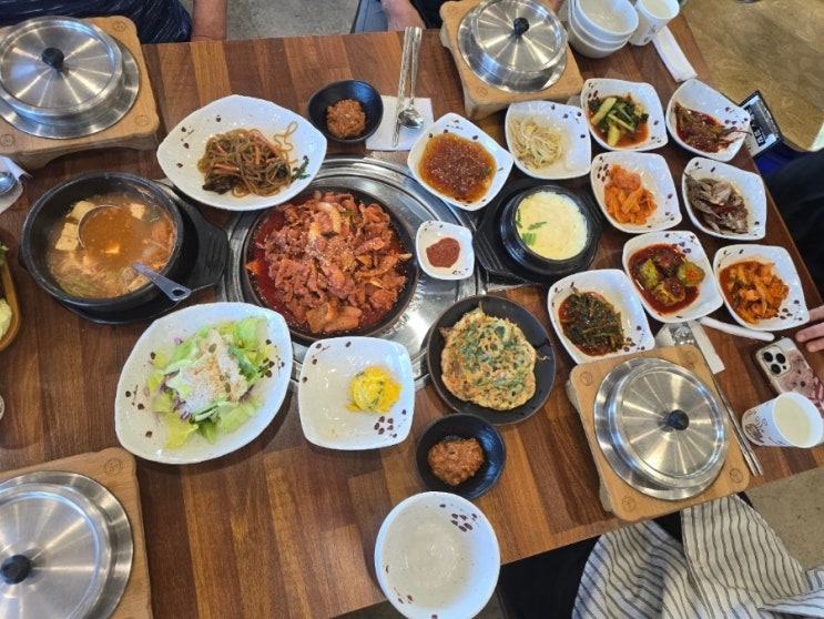 신선한 쌈채소와 다양한 밑반찬으로 가족끼리 방문하기 좋은 인천 영종도 맛집 고목정쌈밥 네이버 블로그