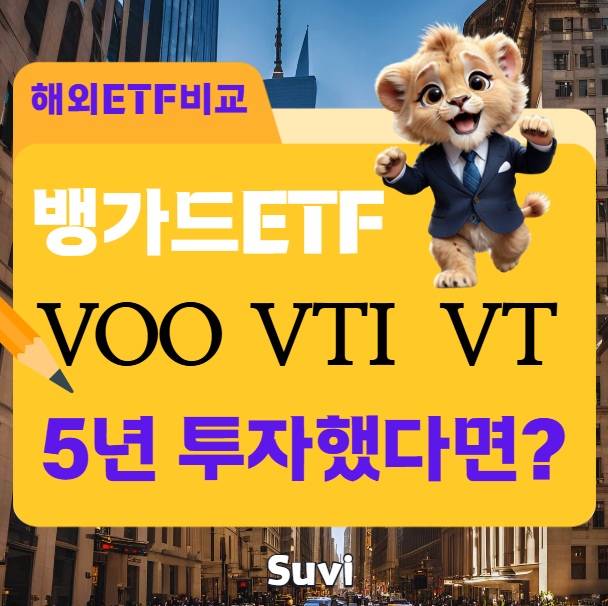 뱅가드 VOO, VTI, VT 배당금, 분야별 상세 비교 : 네이버 블로그