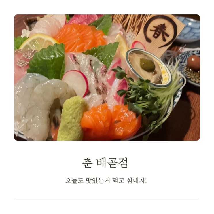 맛집 배곧 술집 이자카야 춘 배곧점 네이버 블로그