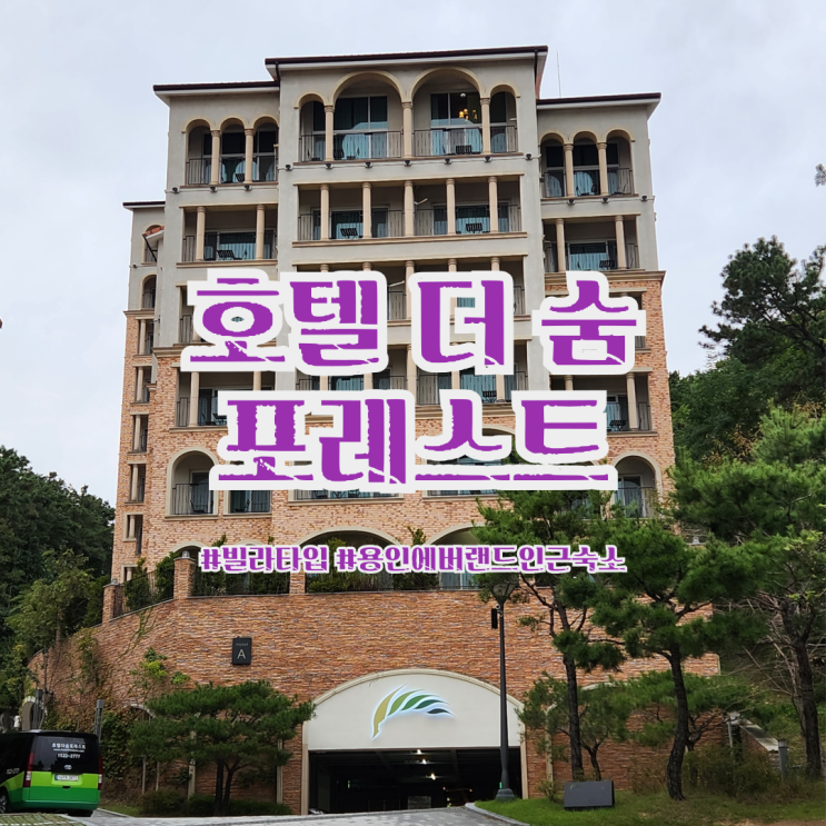 용인 에버랜드 숙소 취사가능 가성비 호텔 더숨 포레스트 빌라타입 1박 후기 네이버 블로그