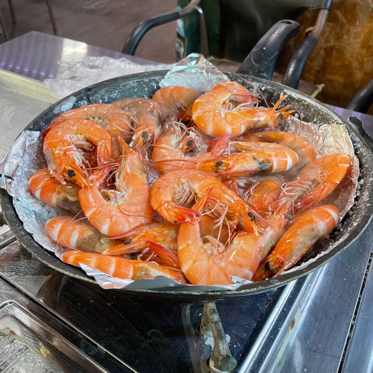 강화도맛집 가을엔 뭐다 가성비 이레수산에서 당장 새우드새우~ 우항항~~ 새우양식장 새우시세 대하구이 주차안내