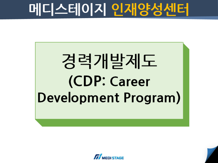 경력개발제도(CDP: Career Development Program)_경력개발을 통한 개인성장 실현 : 네이버 블로그