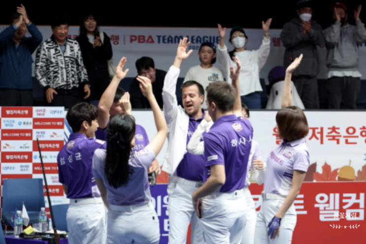 Pba 팀리그 3라운드 2일차 경기결과 순위하이원리조트 2연승 선두 네이버 블로그