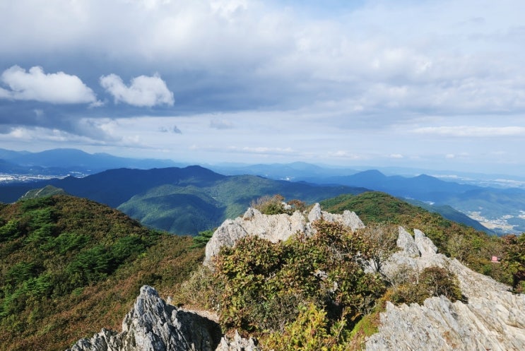 [Ep.122]양산 천성산 비로봉, 원적봉, 잔치봉. 미타암 출발 최단코스(24/10/09) : 네이버 블로그