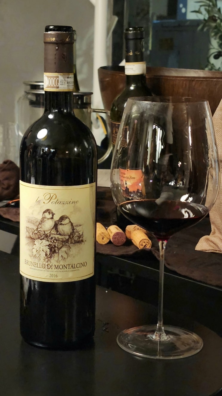 레 포타찌네, 브루넬로 디 몬탈치노 2016 (Le Potazzine, Brunello di Montalcino 2016 ...