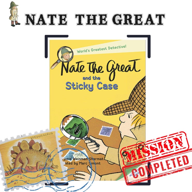 Nate the Great and the Sticky Case - 무료 워크북 포함 : 네이버 블로그