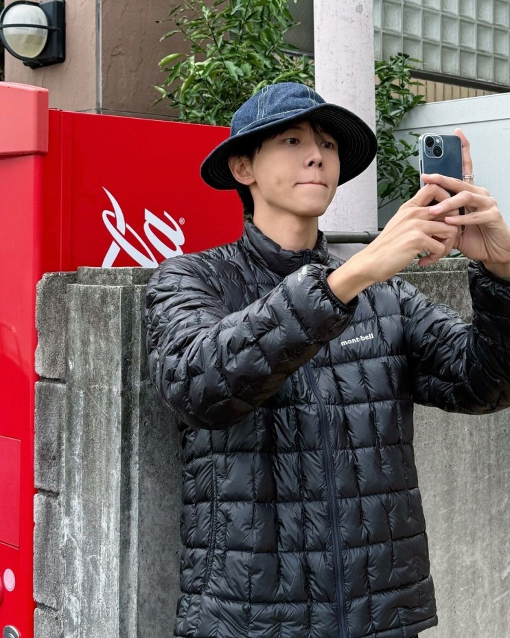 187cm 주우재가 추천하는 몽벨 남자 경량패딩 가격은요..? : 네이버 블로그
