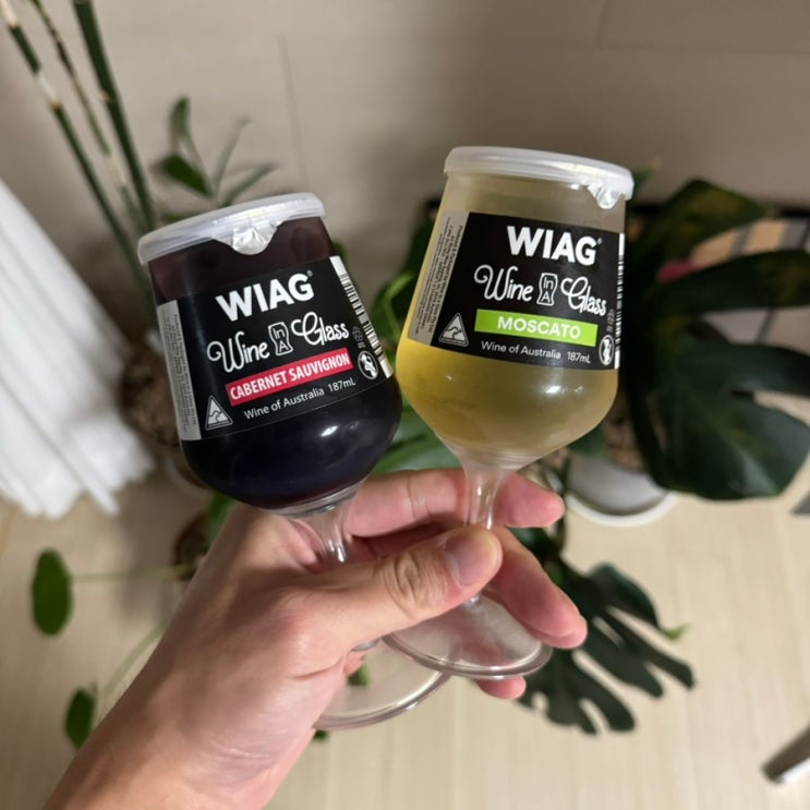 올리브영 컵와인 WIAG(와인 인 어 글라스) 리뷰 : 네이버 블로그