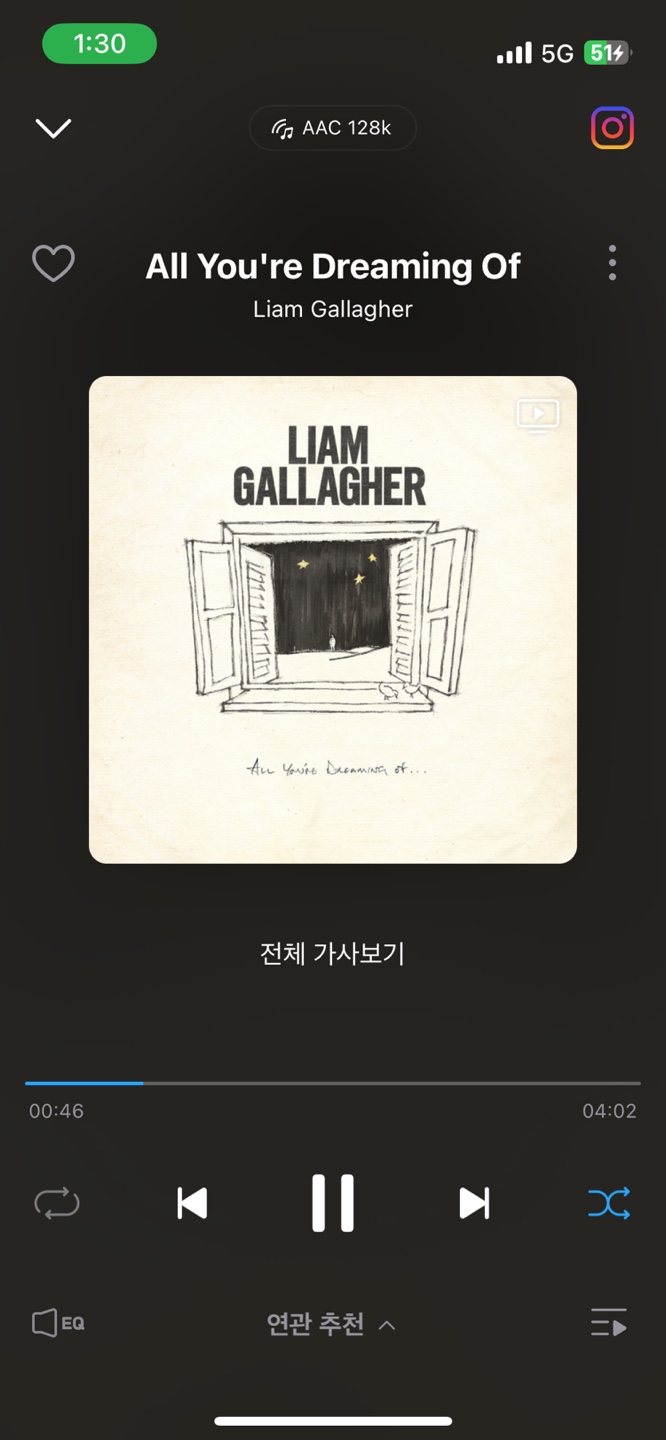 All You're Dreaming Of - Liam Gallagher : 네이버 블로그