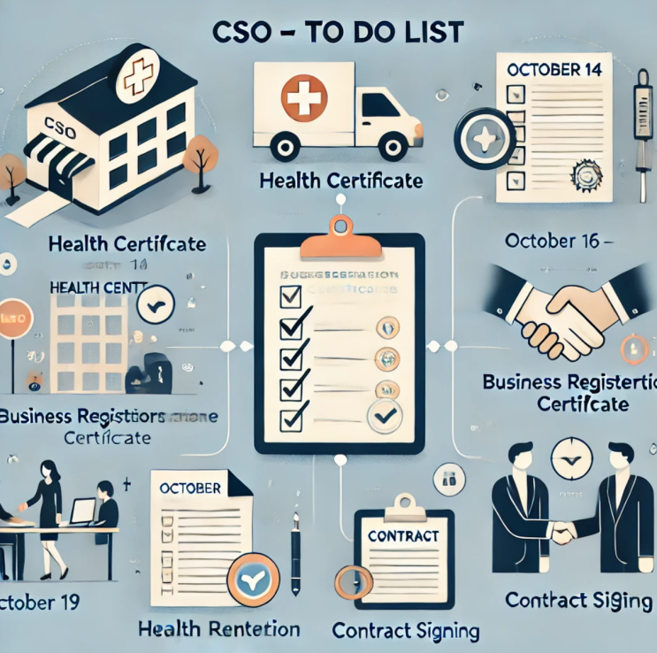 일주일 남았다 CSO 신고제. 남은 기간 TO DO LIST 간단정리 : 네이버 블로그