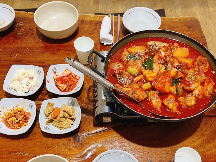 용인 김량장동 용인시장 닭볶음탕 맛집 한식 술집 꽃피면달이생각나고 꽃달 네이버 블로그