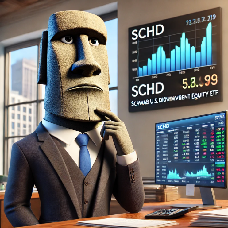 SCHD ETF 3대 1 주식 분할 진행 향후 주가전망은 : 네이버 블로그