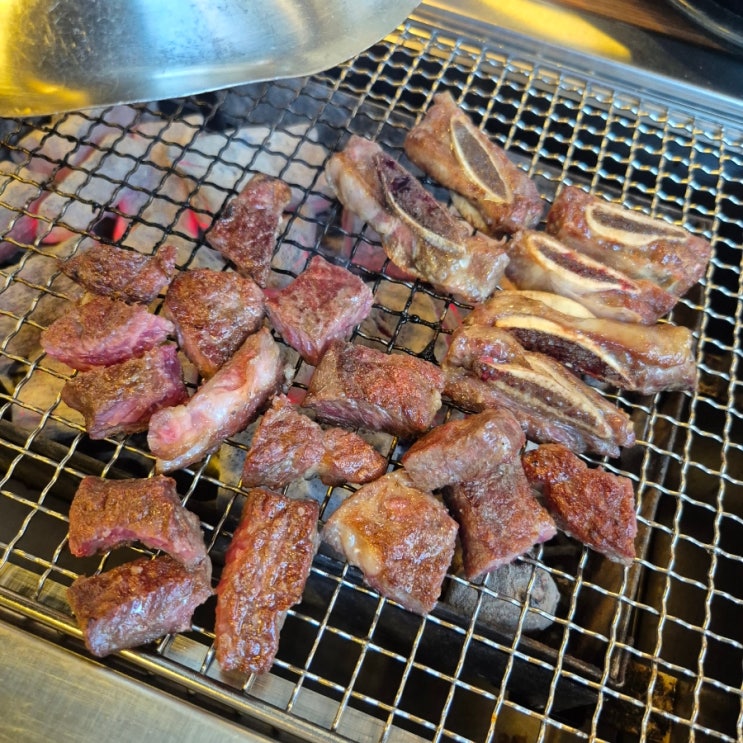 일산 백석 회식장소로 좋은 찐맛집 소말뚝생갈비 : 네이버 블로그