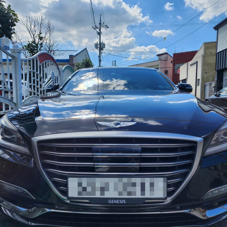 마산 배터리 힘찬 배터리 마산점 17년식 제네시스G80 배터리 교체 후기 : 네이버 블로그