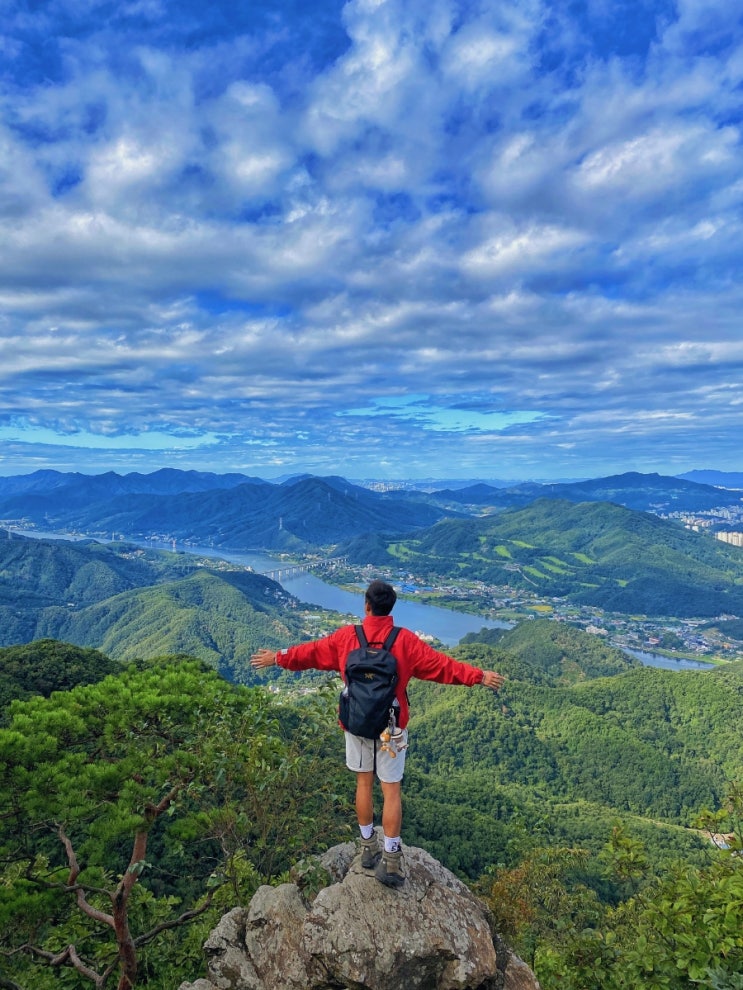 양평 서울 근교 숨은 명산 추천 북한강 뷰 고동산 등산 코스 거미 주의 🕸🤛🏽 네이버 블로그