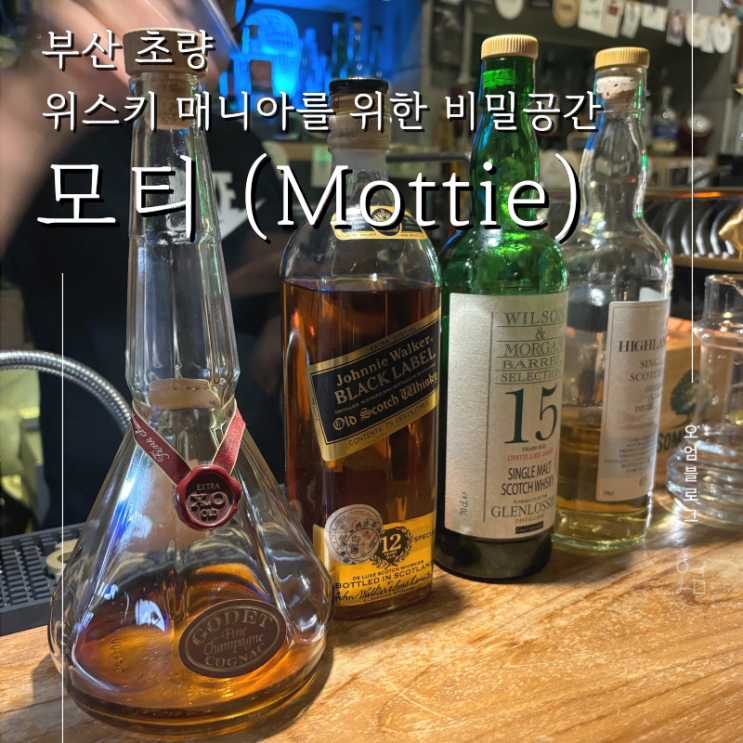 부산 꼭 가봐야 할 숨겨진 위스키바 모티(Mottie) : 네이버 블로그