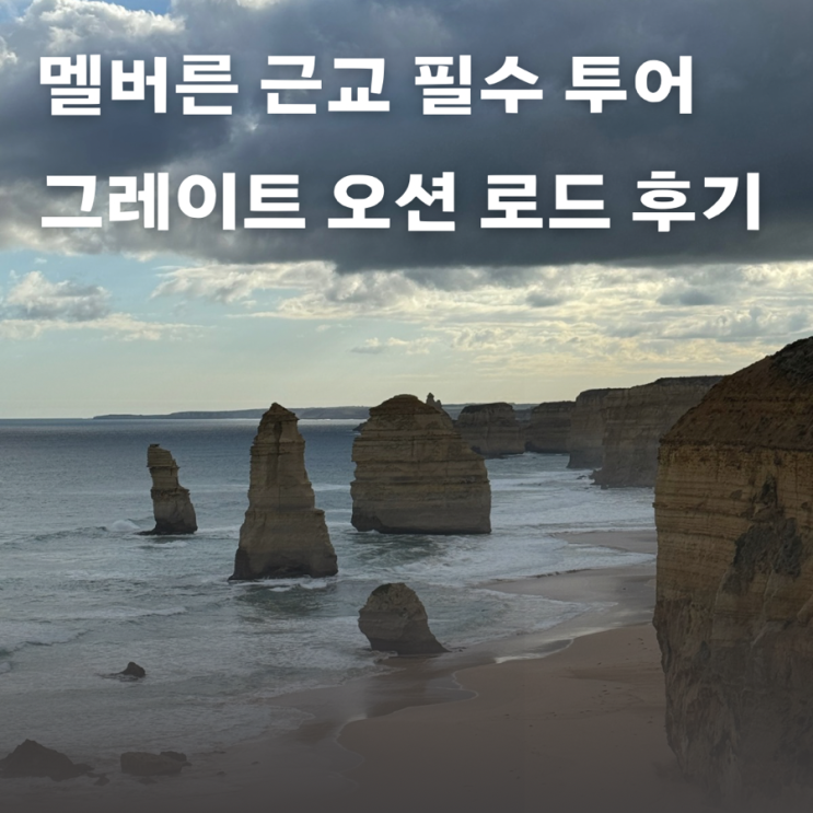 멜버른 근교 여행 필수 투어 그레이트 오션로드 예약 내돈내산 후기 네이버 블로그